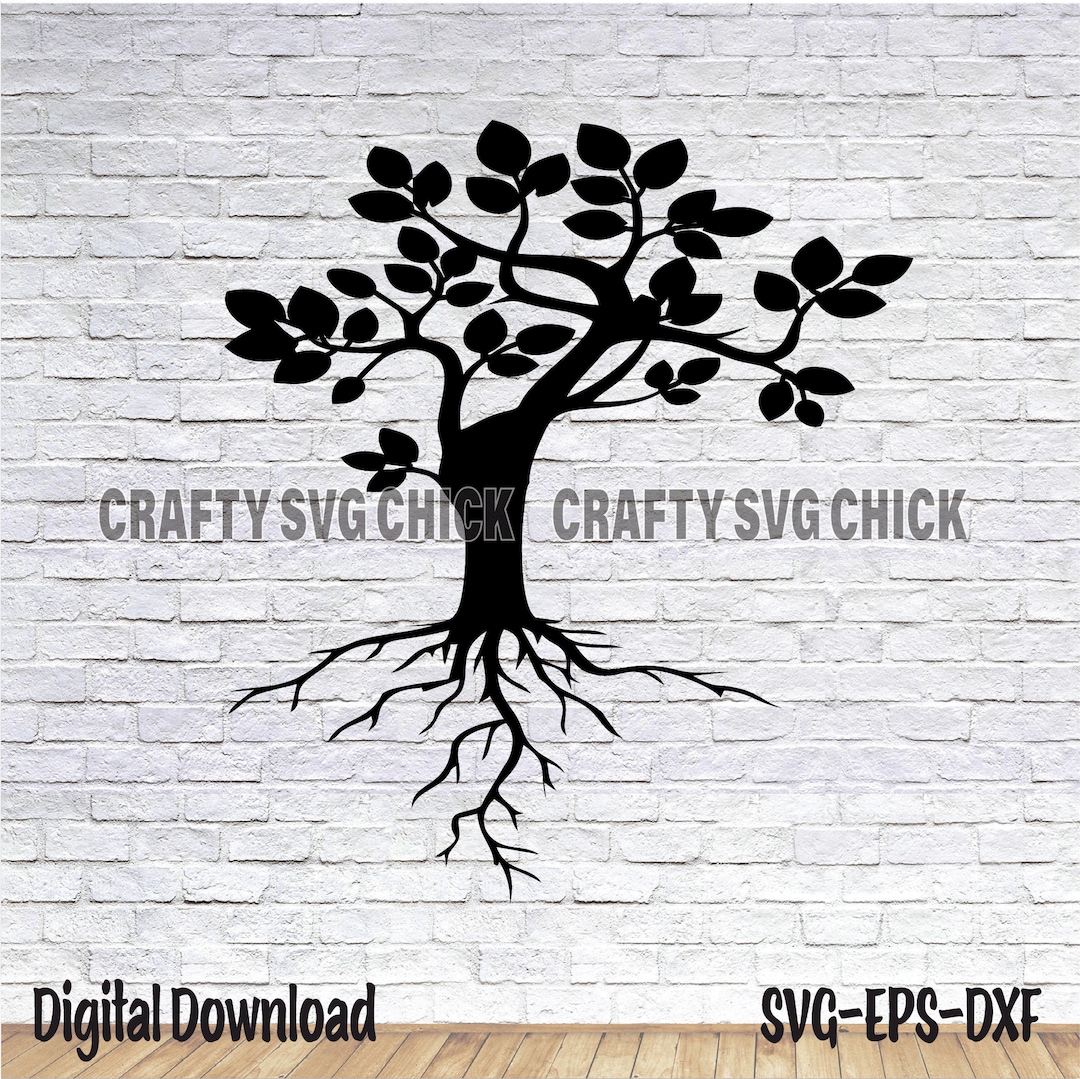 Tree Roots Svg, Family Svg, Tree Roots Eps, Family Eps, Plasma Dxf ...