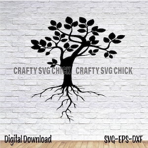 Tree Roots Svg, Family Svg, Tree Roots Eps, Family Eps, Plasma Dxf ...
