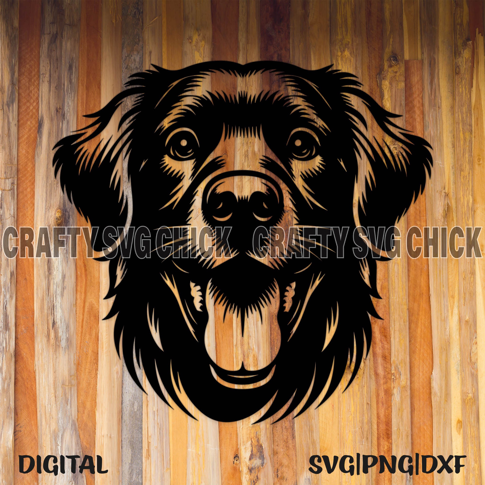 Golden Svg, Retriever Dog Svg, Golden Png, Retriever Dog Png, Golden ...