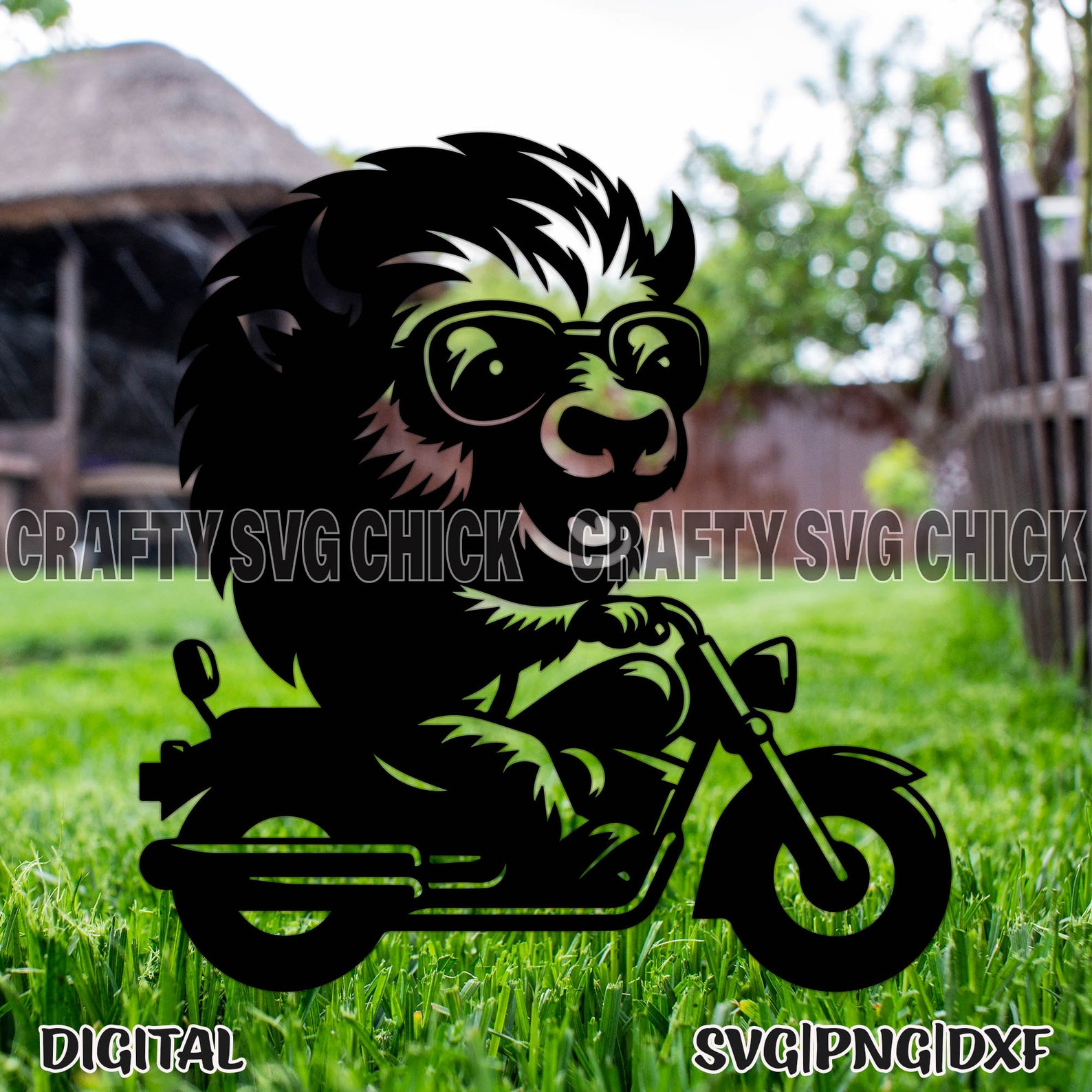 Motorcycle Svg, Biker Bison Svg, Motorcycle Png, Biker Bison Png ...