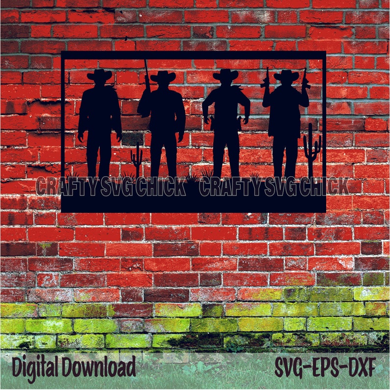 Western Cowboy Svg, Gun Fight Svg, Western Cowboy Eps, Gun Fight Eps ...