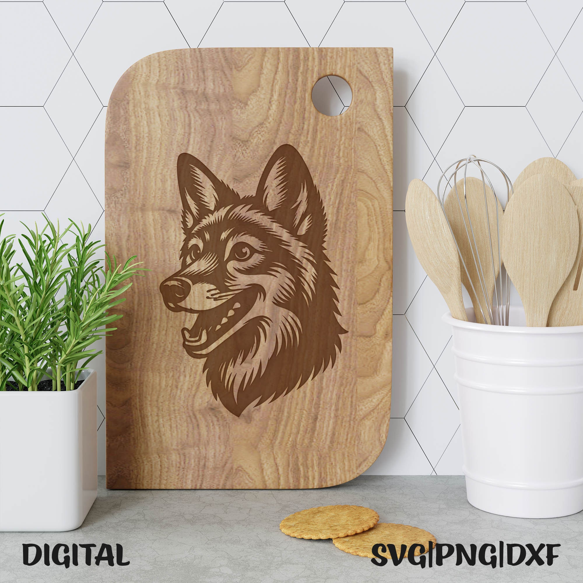 Coyote Animal Svg, Coyote Animal Png, Coyote Animal Dxf, Engraving ...