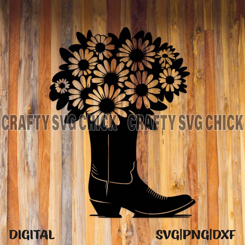Cowboy Boot Svg, Laser Design Svg, Cowboy Boot Png, Laser Design Png ...