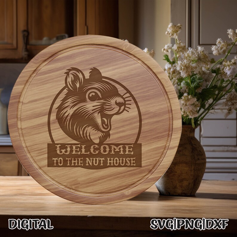 Squirrel Funny Svg, Welcome Sign Svg, Squirrel Funny Png, Welcome Sign ...