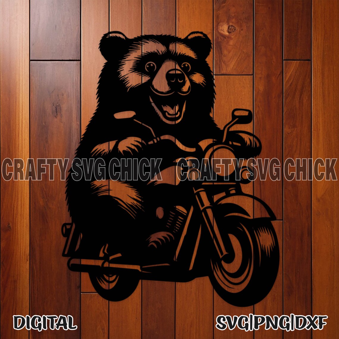 Bear Svg, Biker Bear Svg, Bear Png, Biker Bear Png, Bear Dxf, Biker ...