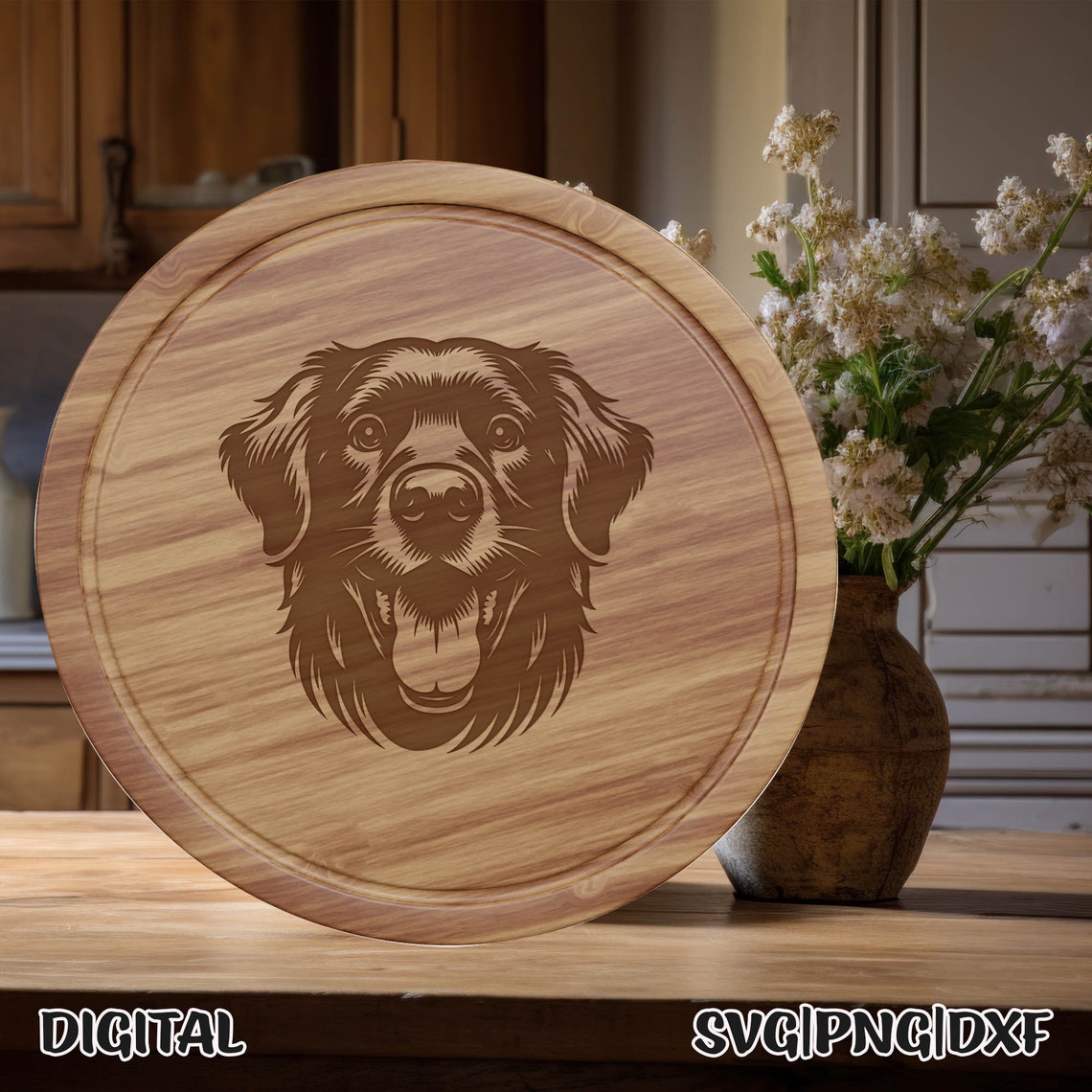 Golden Svg, Retriever Dog Svg, Golden Png, Retriever Dog Png, Golden ...