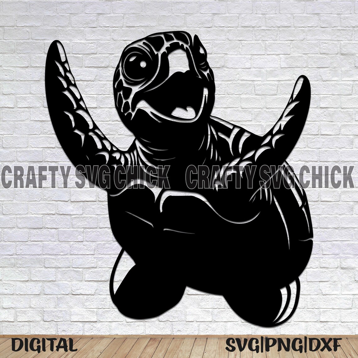 Sea Turtle Svg, Sea Turtle Png, Sea Turtle Dxf, Plasma Cut File ...