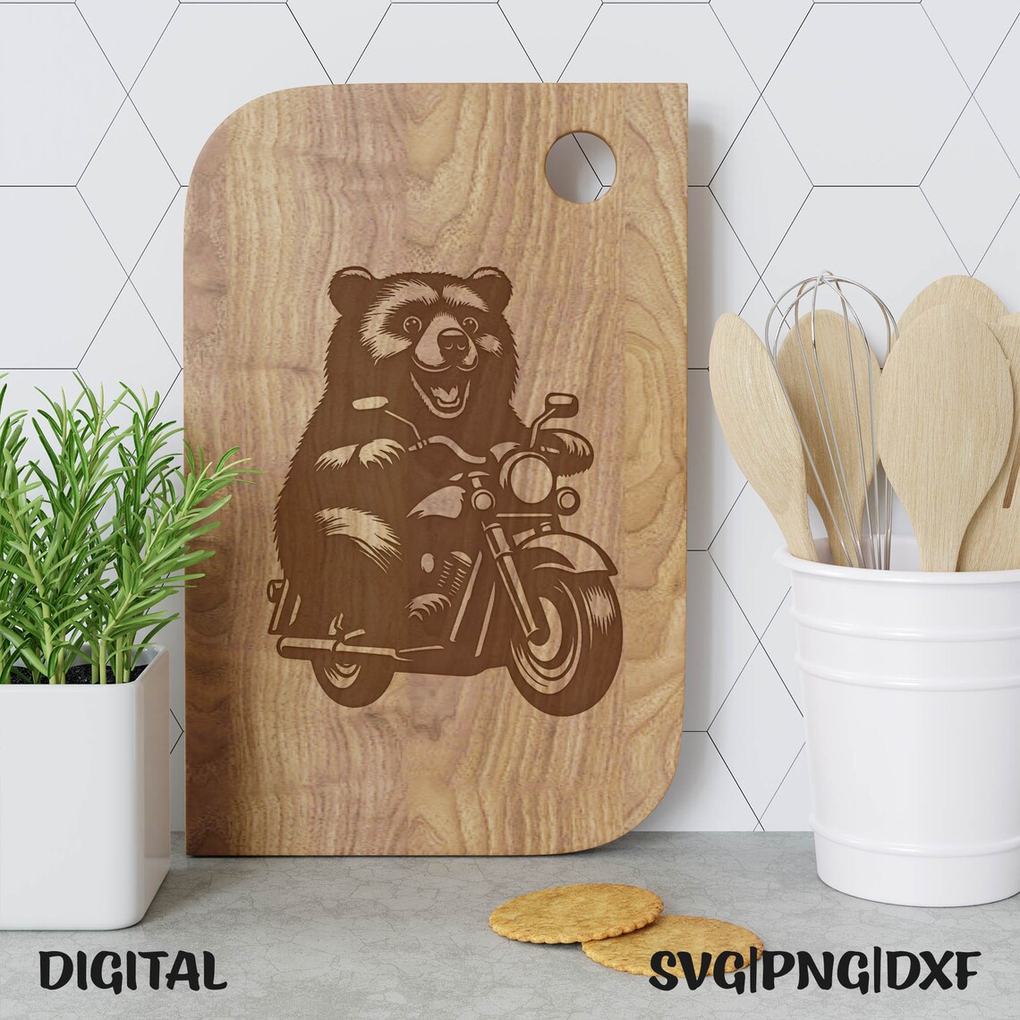 Bear Svg, Biker Bear Svg, Bear Png, Biker Bear Png, Bear Dxf, Biker ...