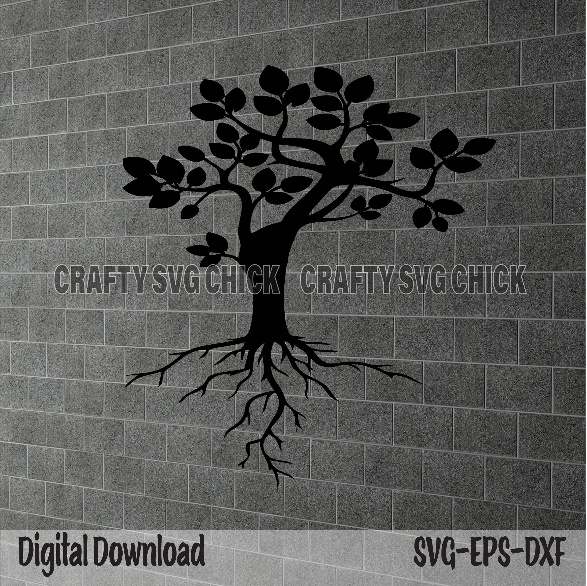 Tree Roots Svg, Family Svg, Tree Roots Eps, Family Eps, Plasma Dxf ...