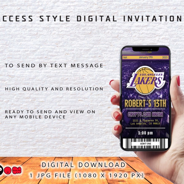 Lakers Party - Etsy