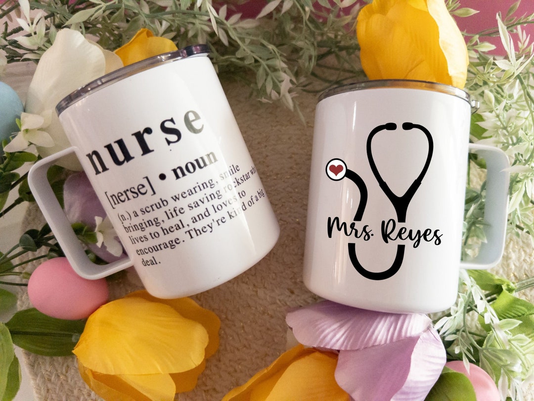Nurse Coffee Cup| Nurse Coffee Tumbler Mug, Nurse Coffee Mug, Nurse ...