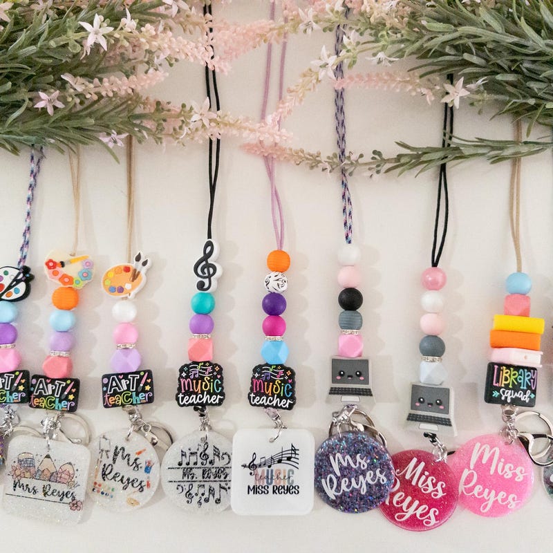 Music Art Teacher Lanyard - Etsy