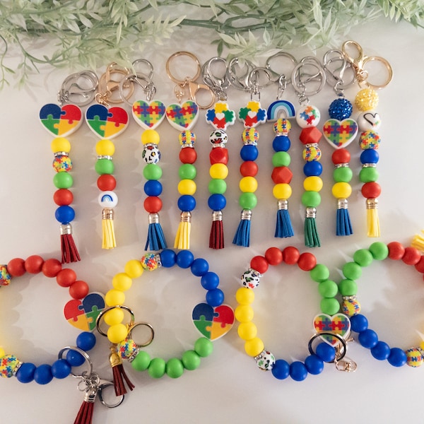 Autism Key Chain - Etsy