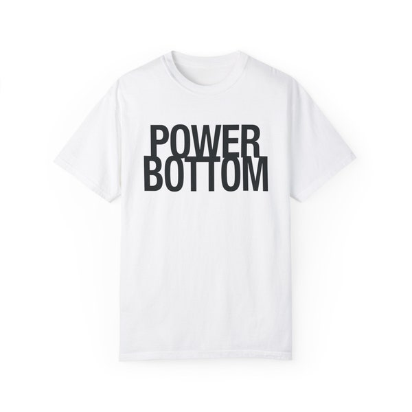 Power Bottom T Shirt - Etsy