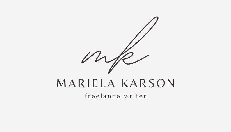 150 Simple and Neutral Business Cards With Rounded Corners - Etsy