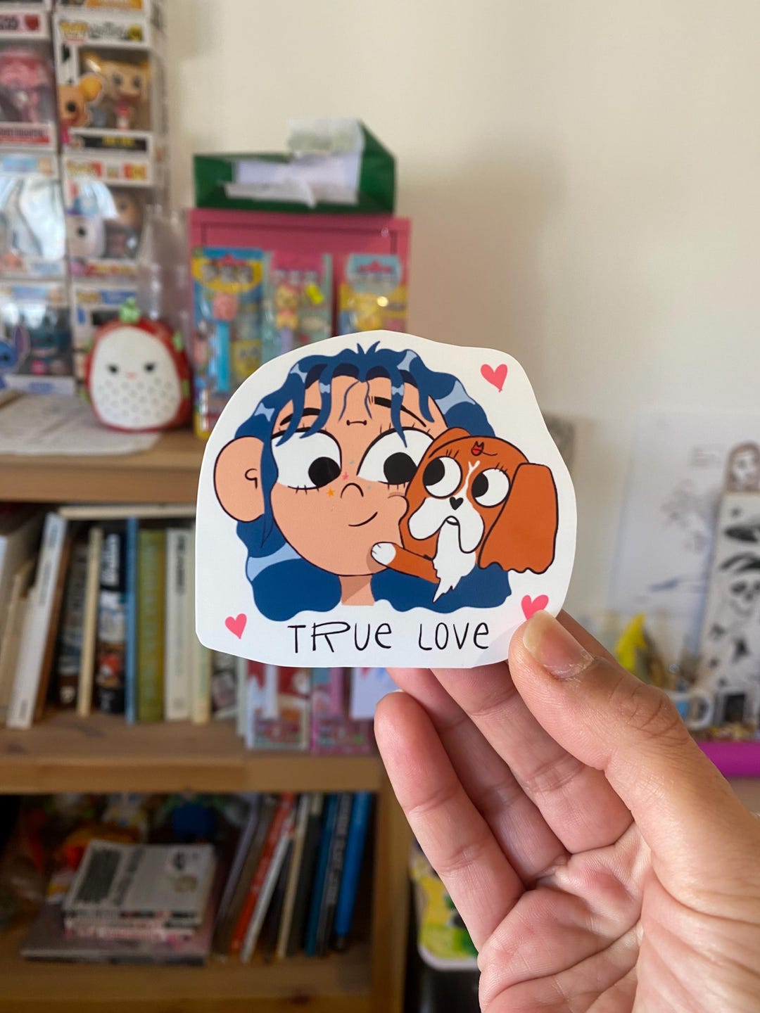 True Love Sticker // Aesthetic Sticker // Sketchbook Sticker ...