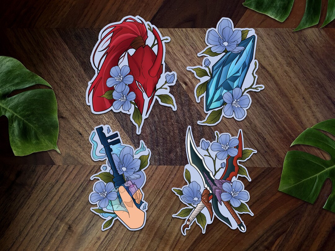 SL Dungeon Leveling Vinyl Stickers ~ Anime Inspired Custom Stickers ...