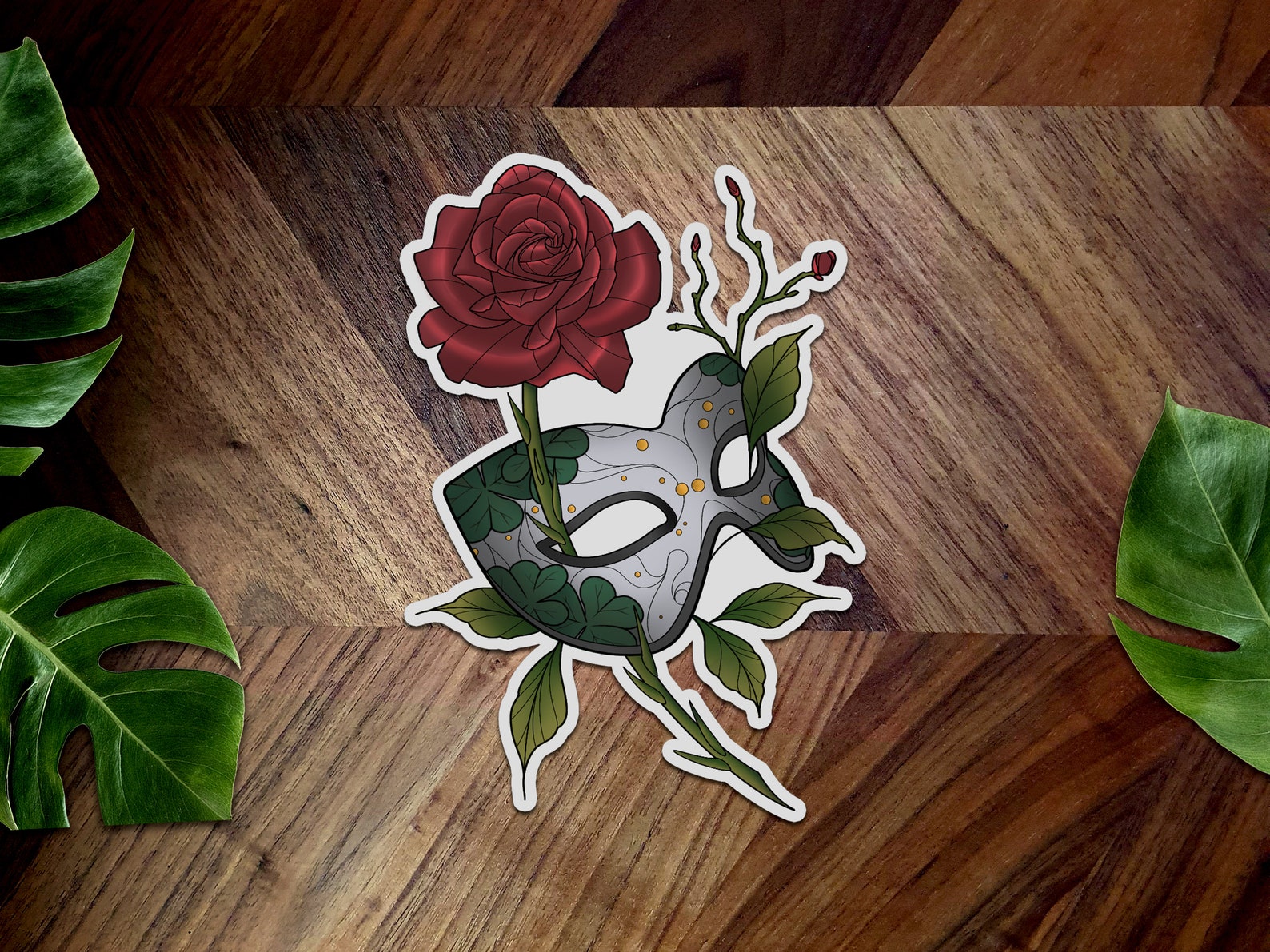 ACOTAR Vinyl Stickers ~ Rose Cute Stickers ~ A Court Series Inspired ...