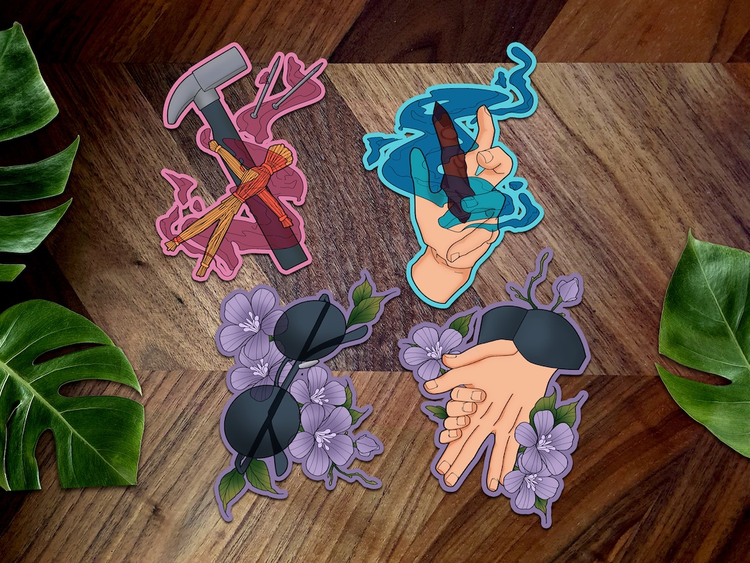 JJK Sorcerer Vinyl Stickers ~ Anime Inspired Custom Stickers ~ Kawaii ...