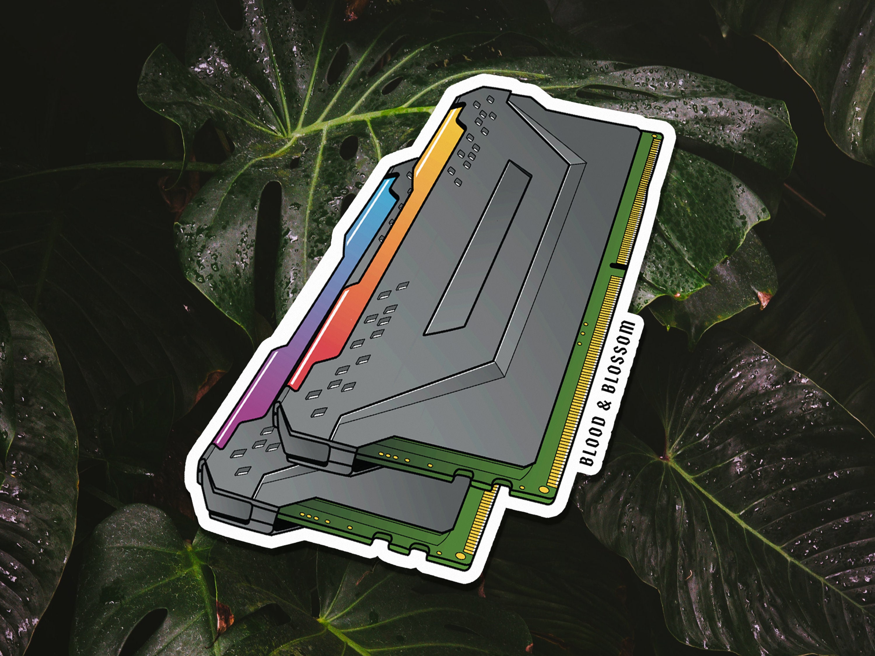 PC Gamer Stickers Gaming Die Cut Sticker Bujo Planner Retro Console ...