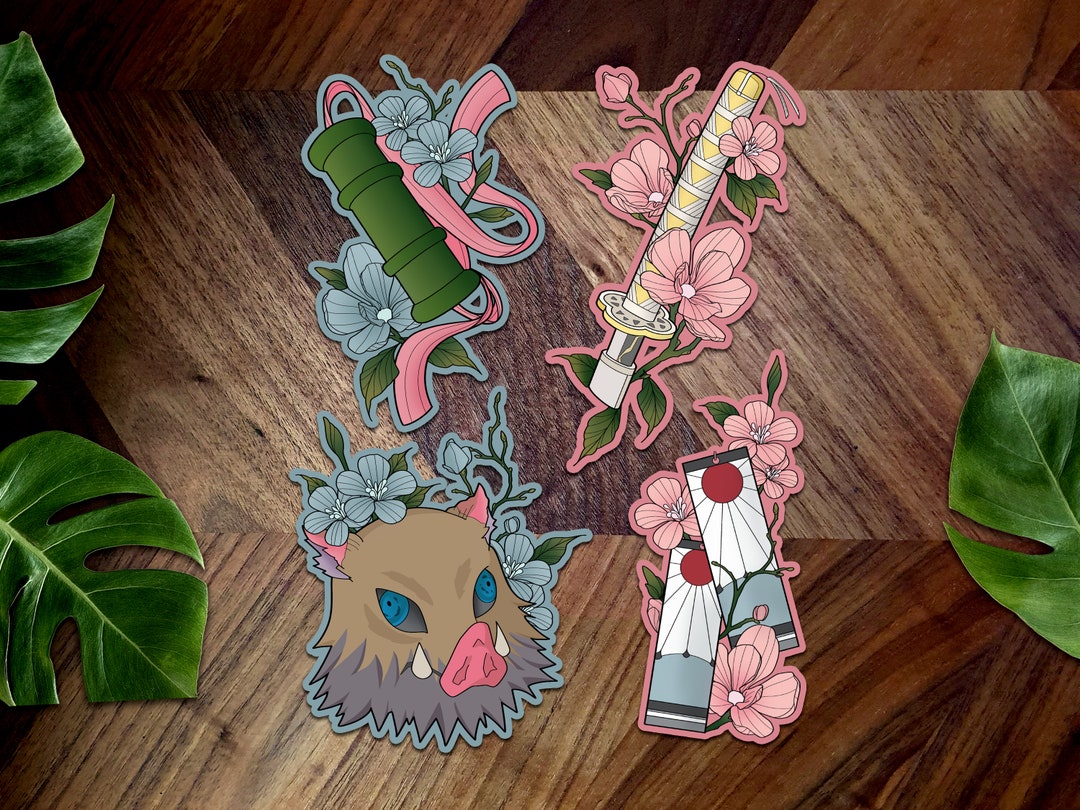DS Slayer Vinyl Stickers ~ Anime Inspired Custom Stickers ~ Manga ...
