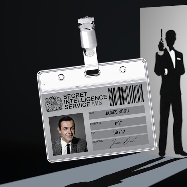 Bond Badge Printable - Etsy