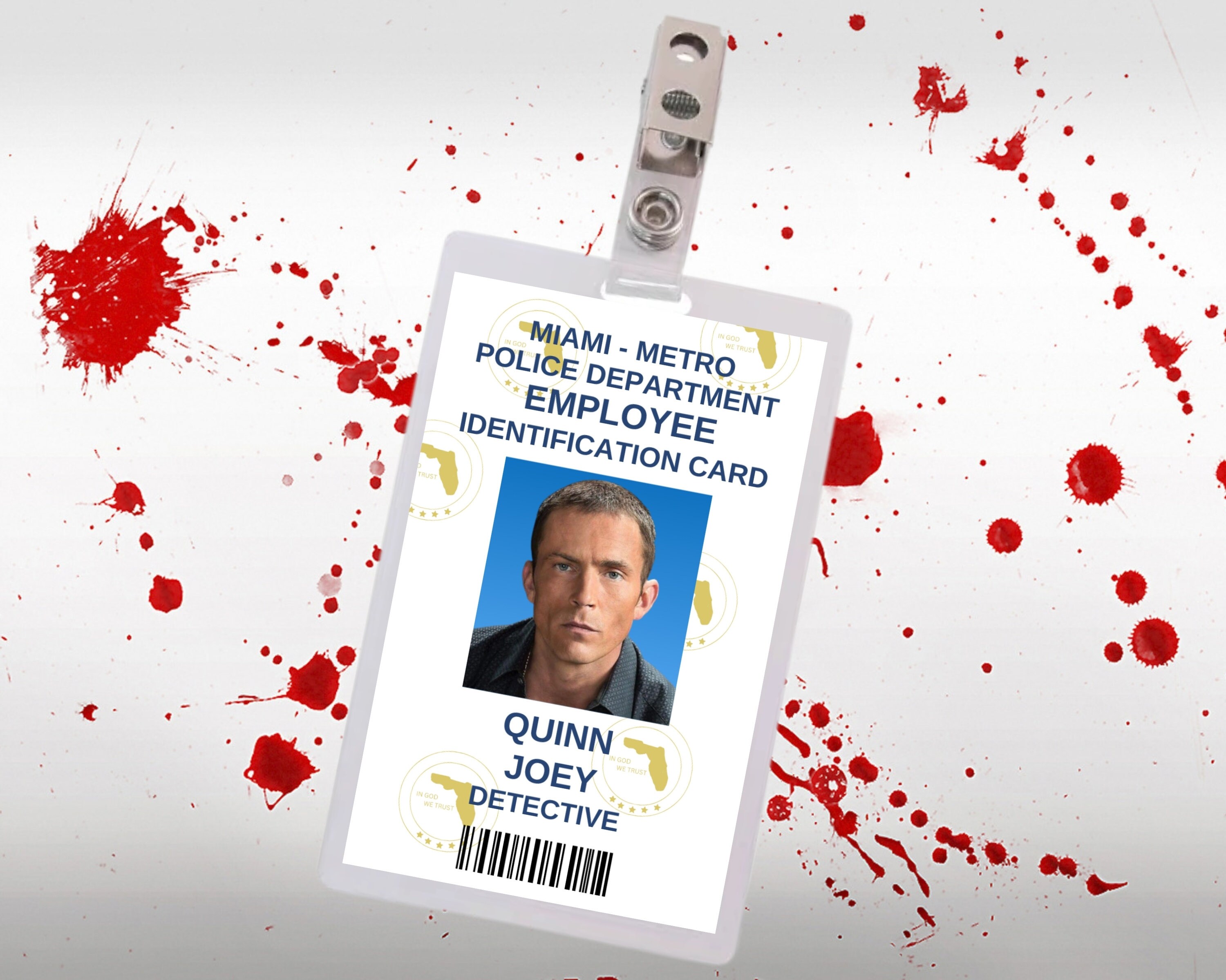 Deb From Dexter Morgan Id Card Dexter ID Badge Forensics Examiner