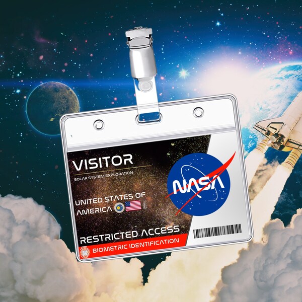 Nasa Badge Printable - Etsy