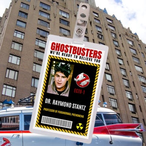 PRINTABLE Raymond Stantz | Ghostbusters ID Card | Replica | ID Card ...