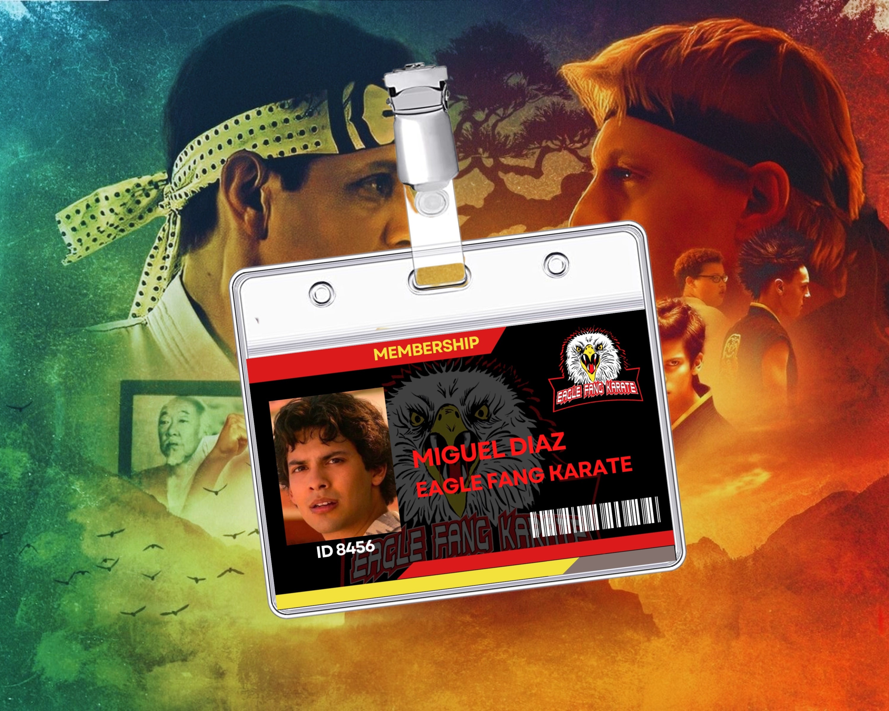 PRINTABLE Miguel Diaz Eagle Fang Membership ID Card - Etsy