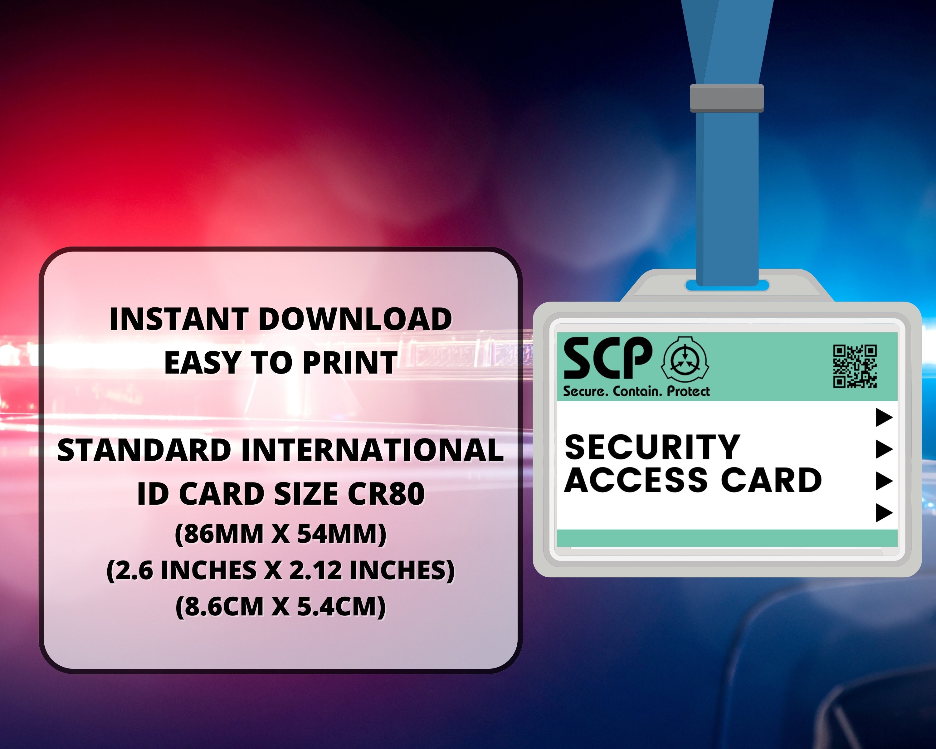 Security Access Card