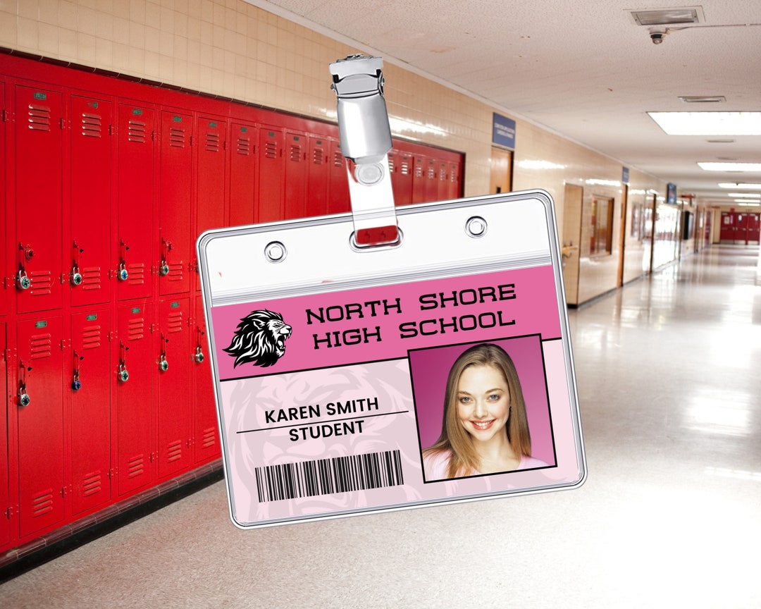 PRINTABLE KAREN SMITH Id Badge, Mean Girls, Cosplay Accessories ...