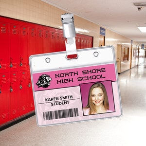 PRINTABLE KAREN SMITH Id Badge, Mean Girls, Cosplay Accessories ...