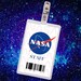 PRINTABLE Nasa Staff ID Card Badge Cosplay Costume Name Tag Prop ...