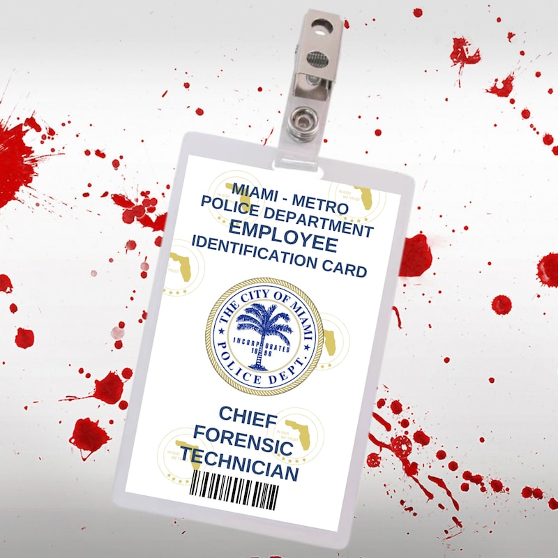 Dexter Morgan Id Badge - Etsy