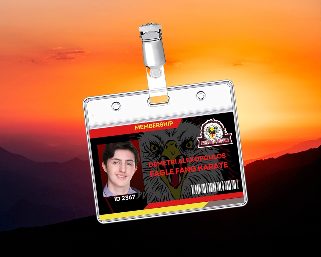 PRINTABLE Demetri Alexopoulos, Eagle Fang Membership, Id Card, Cosplay ...