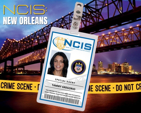 PRINTABLE Tammy Gregorio Id Card NCIS New Orleans Cosplay Id - Etsy