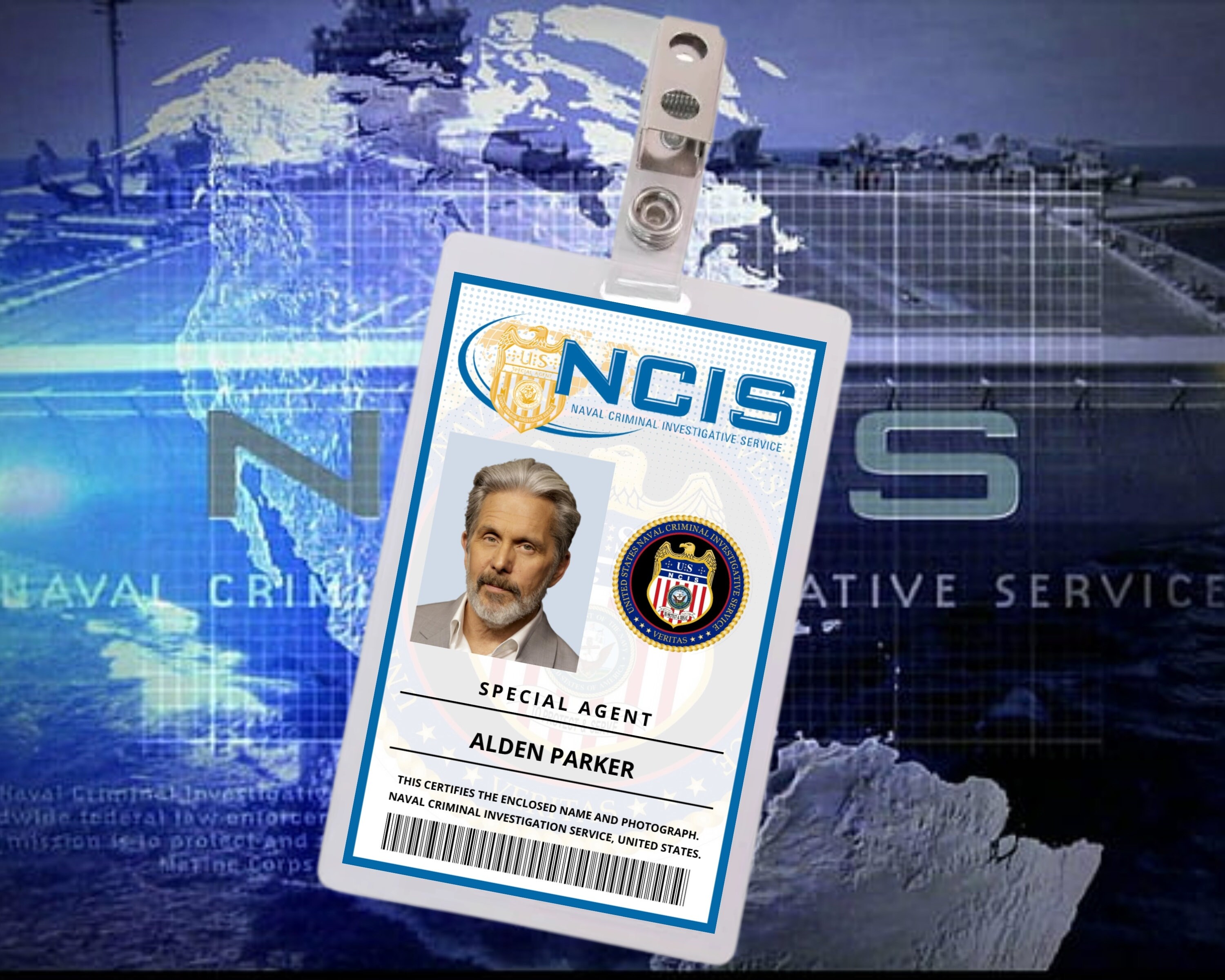 PRINTABLE Alden Parker Id Card NCIS Cosplay Id Card Id - Etsy