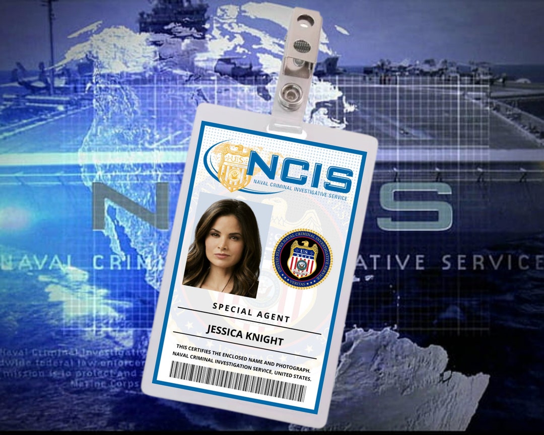 PRINTABLE Jessica Knight Id Card, NCIS Cosplay, Id Card, Id Badge, Name ...