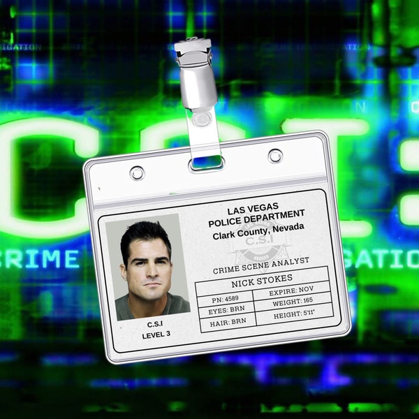 Csi Printable Badge - Etsy