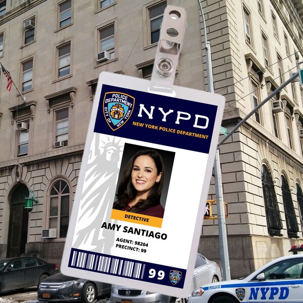 Nypd Id Card - Etsy
