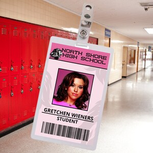 PRINTABLE GRETCHEN WIENERS Id Badge, Mean Girls, Cosplay Accessories ...