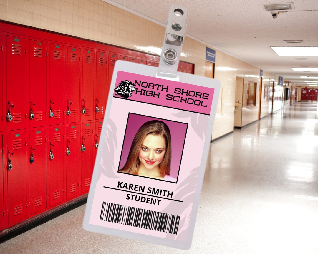 PRINTABLE KAREN SMITH Id Badge, Mean Girls, Cosplay Accessories ...