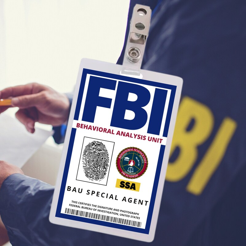 Fbi Halloween Costume - Etsy