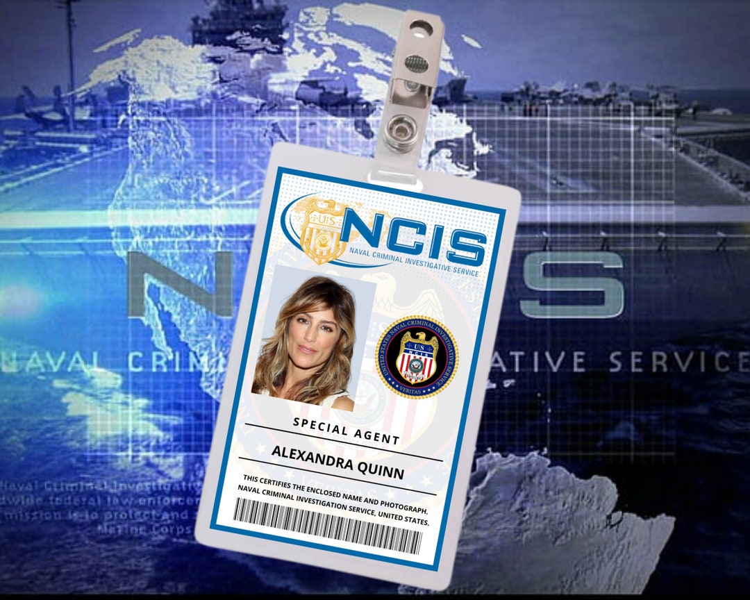 PRINTABLE Alexandra Quinn Id Card, NCIS Cosplay, Id Card, Id Badge ...