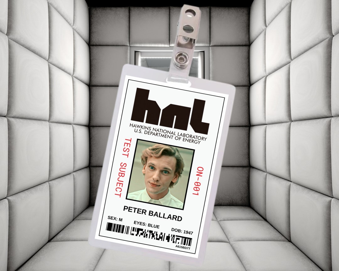 Printable PETER BALLARD, HNL Id Card, Cosplay, Id Card, Id Badge, Name ...
