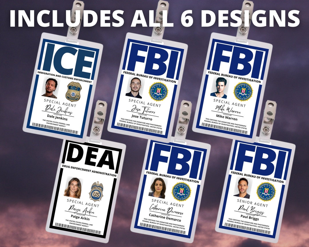 PRINTABLE Graceland Id Cards X6, Cosplay, Id Card, Id Badge, Name Badge ...