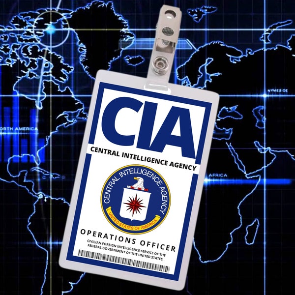 Cia Badge - Etsy