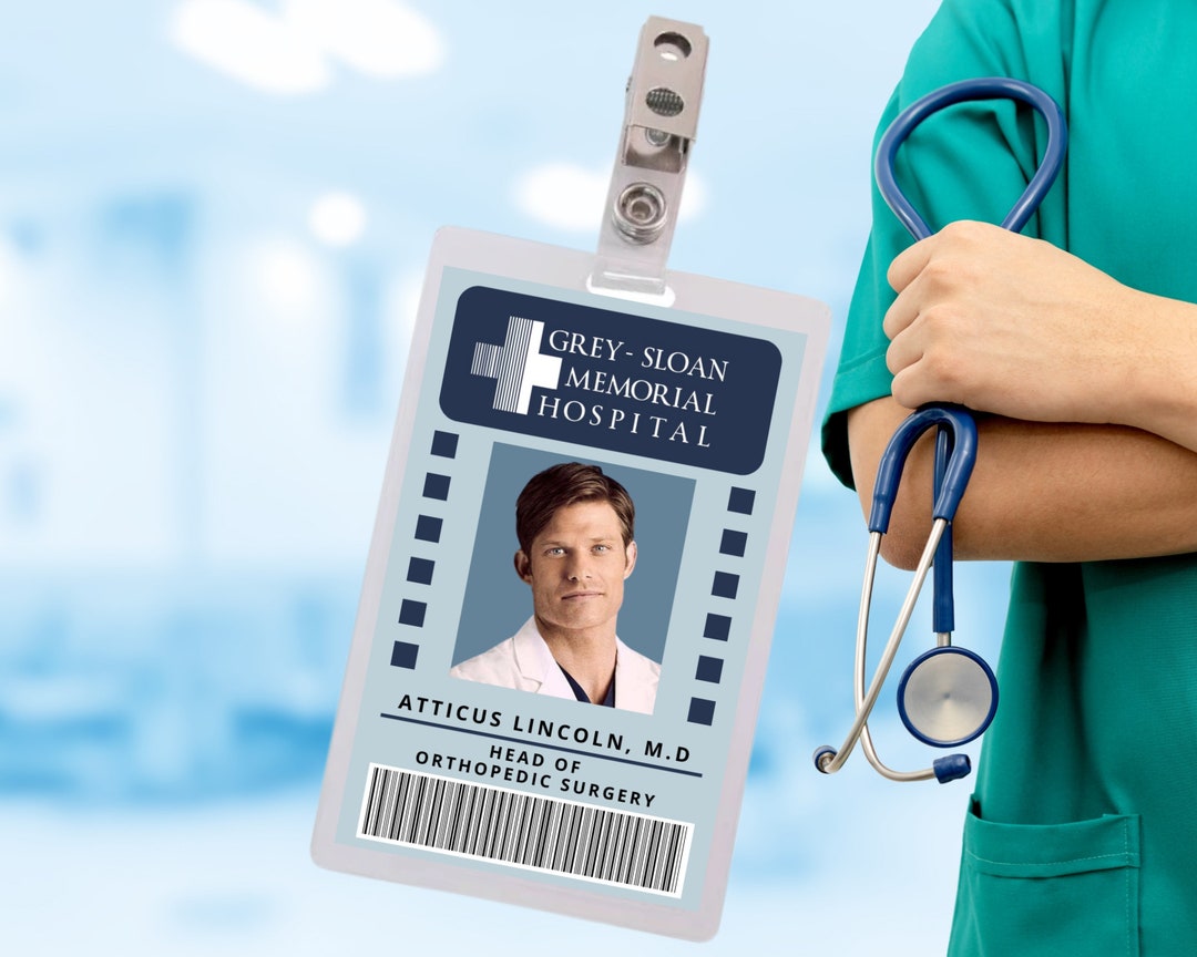 PRINTABLE ATTICUS LINCOLN, Grey's Anatomy, Seattle Grace, Mercy, West ...