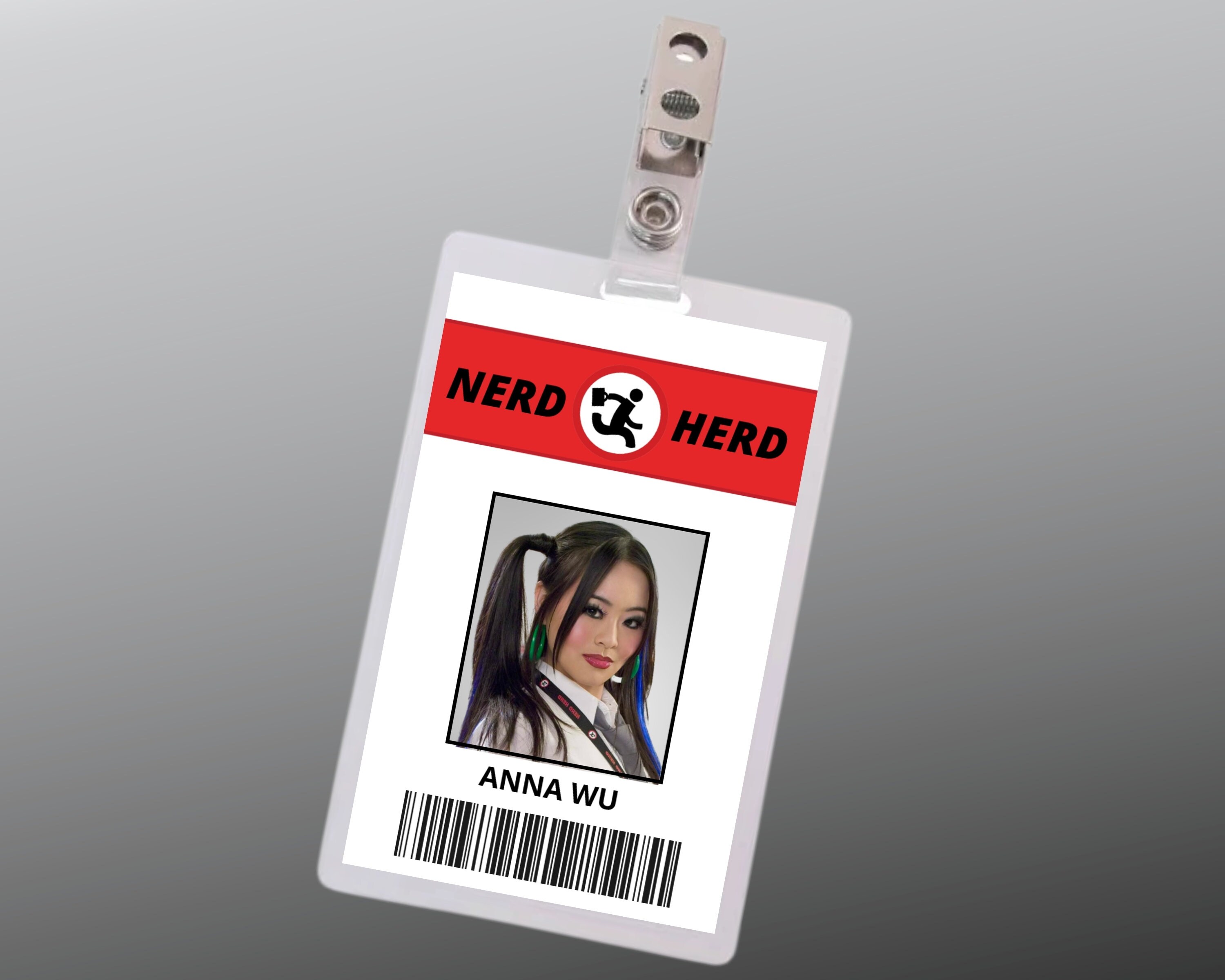 PRINTABLE Anna Wu ID Card Badge Cosplay Costume Name - Etsy UK